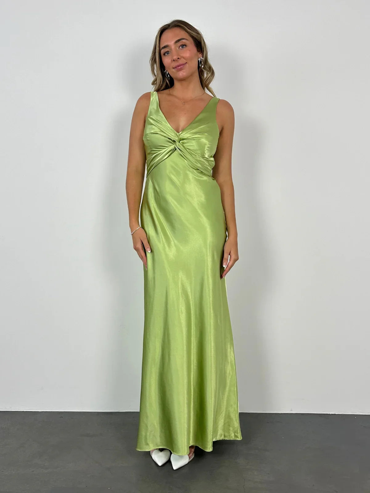 Ruth Gown Lime
